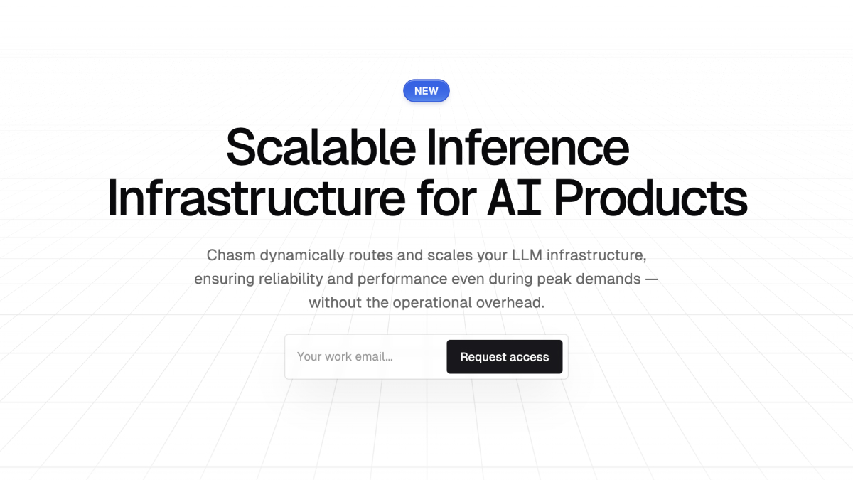 Scalable Inference Infrastructure for AI Products | Chasm